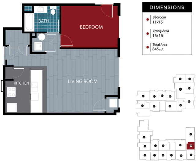 Floorplans – Station House at Somerville